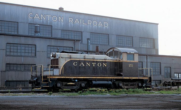 In A Few Backyards in Baltimore - Trains & Railroads of the Past